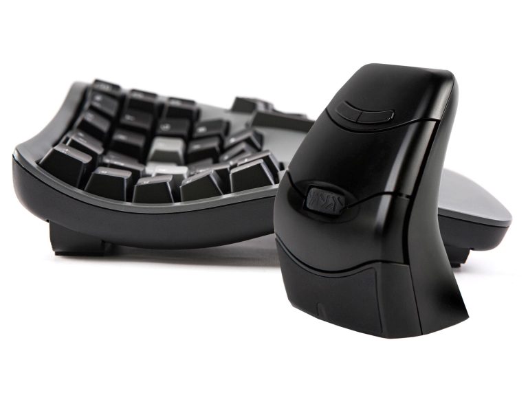 Right & Left Handed DXT3 Wireless Ergonomic Mouse | Kinesis