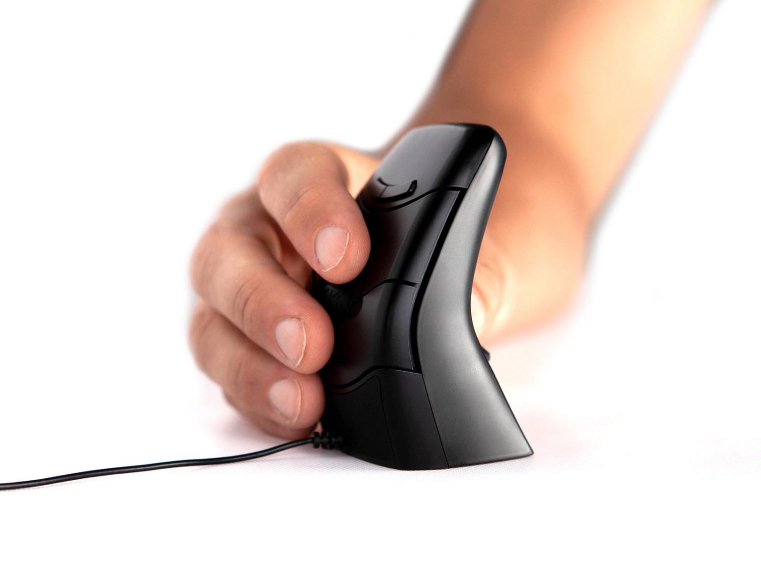 Right & Left Handed DXT 3 Wired Ergonomic Mouse | Kinesis Mice