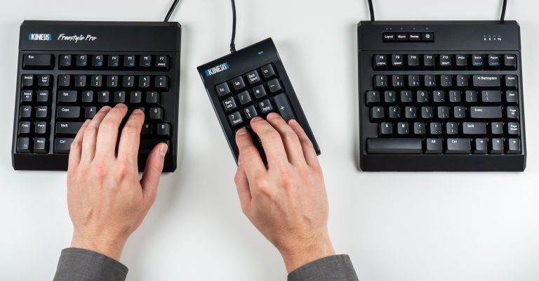 Why use a split keyboard - Kinesis